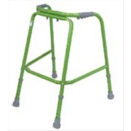 Walking Frame No Wheels Paediatric Childs Frame Gold Coated Non-Wheeled ...