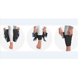 Graduated compression Adjustable Wraparound Compression System Calf ...