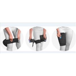 Graduated compression Adjustable Wrap Around Compression System Thigh ...