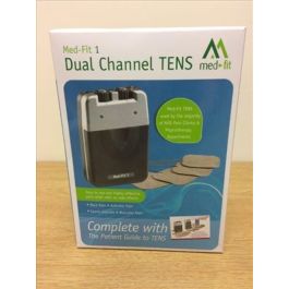 Performance Physiotherapy TENS Med Fit 1 Dual Channel TENS Machine ...